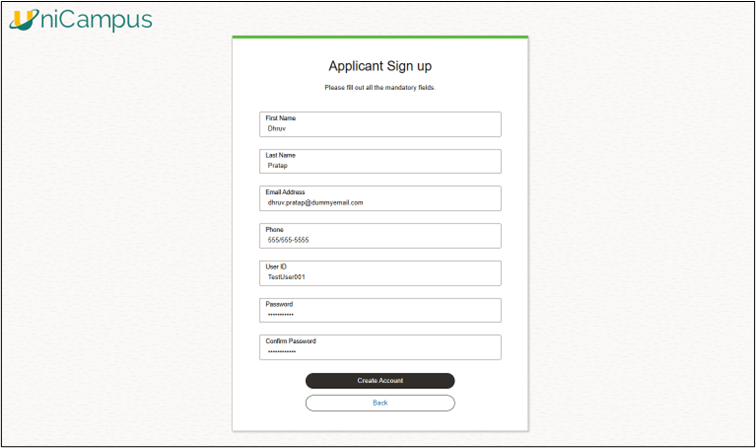 Streamline New User Registration in Campus Solution PeopleSoft ...